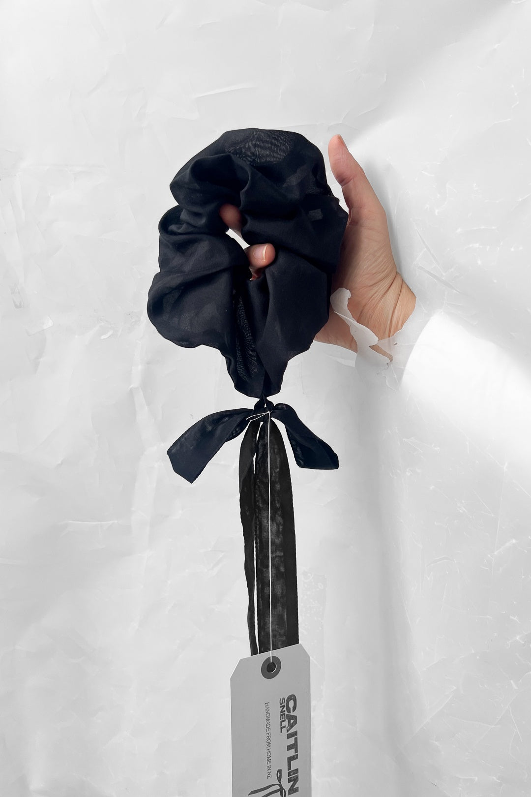 Caitlin Snell Black Scrunchie — Crushes