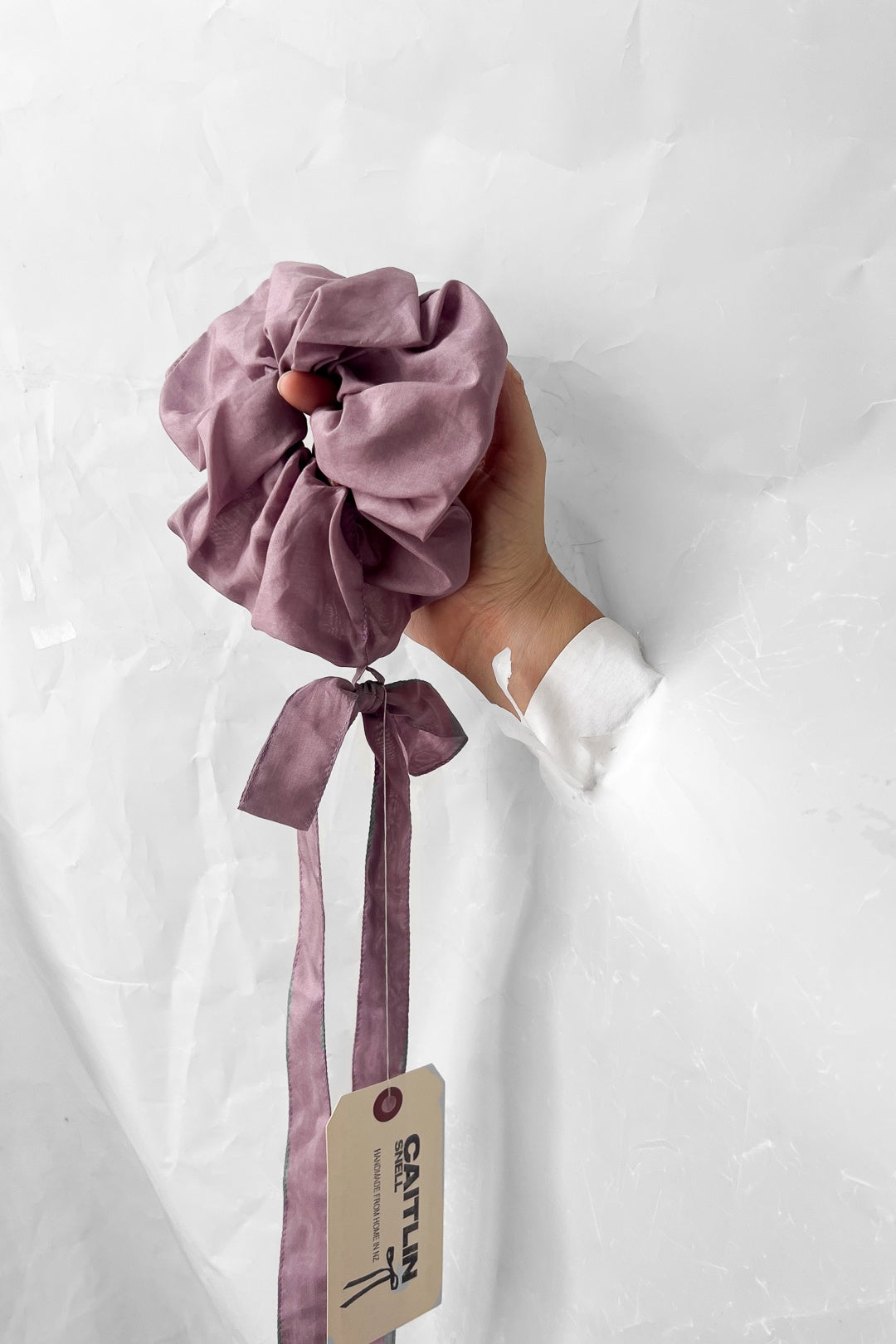 Caitlin Snell Purple Scrunchie — Crushes